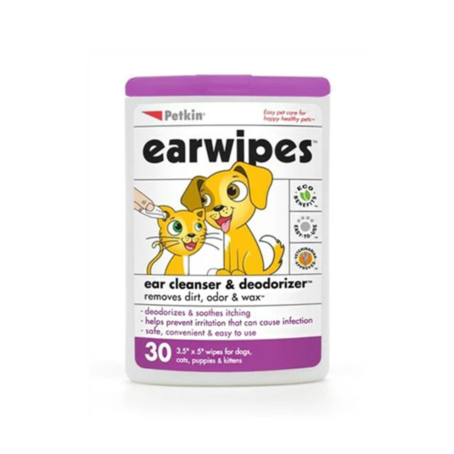 Pet Wipes - Eyes and Ears Cleaning Wet Wipes - Dog Ear Wipes