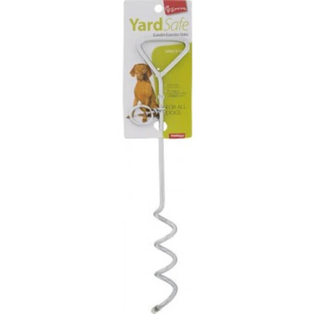 Stake & Tie Out Accessories - Spiral Dog Tie Out Stake & Chain