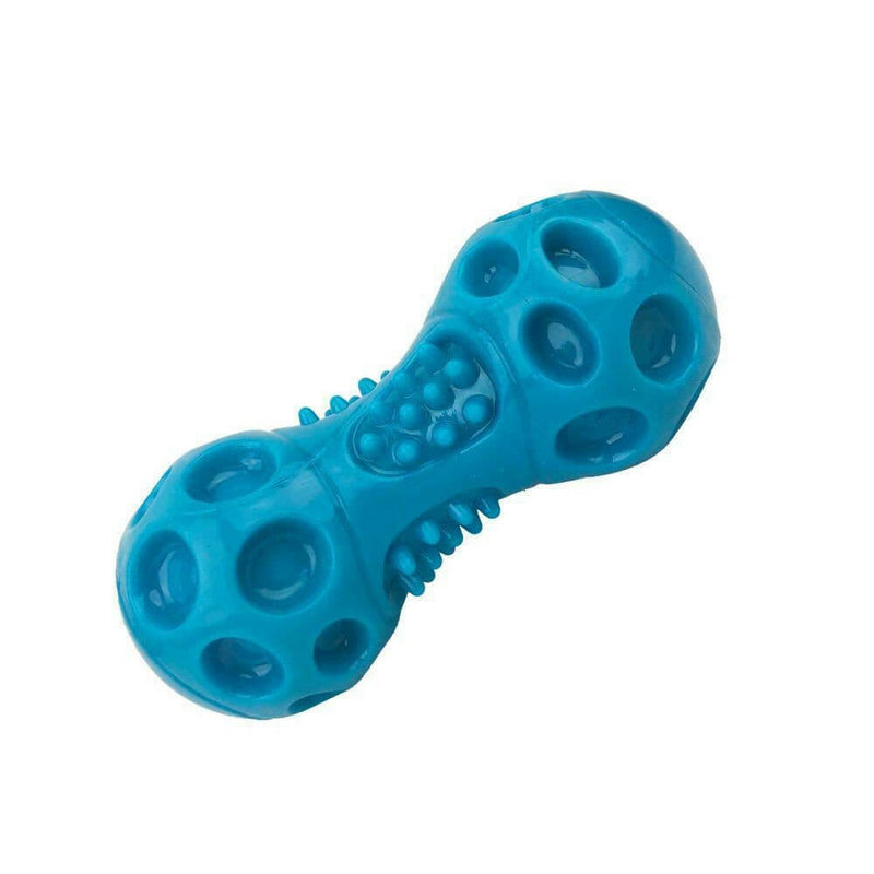 Ruff Play Rubber Squeak Dumbell 12cm Dog Toy - TPR Rubber Toys - Pet ...