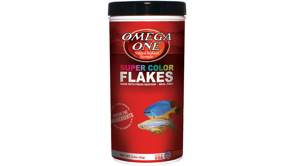 Omega One Super Colour Flakes 150g - Omega Fish Food - Pet Essentials