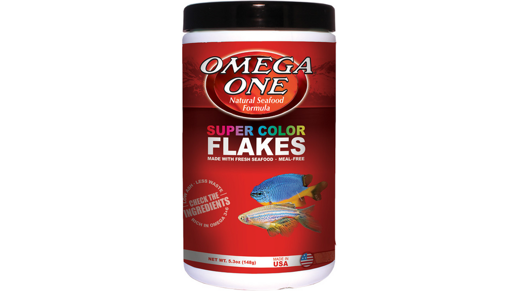 Omega One Super Colour Flakes 150g - Omega Fish Food - Pet Essentials